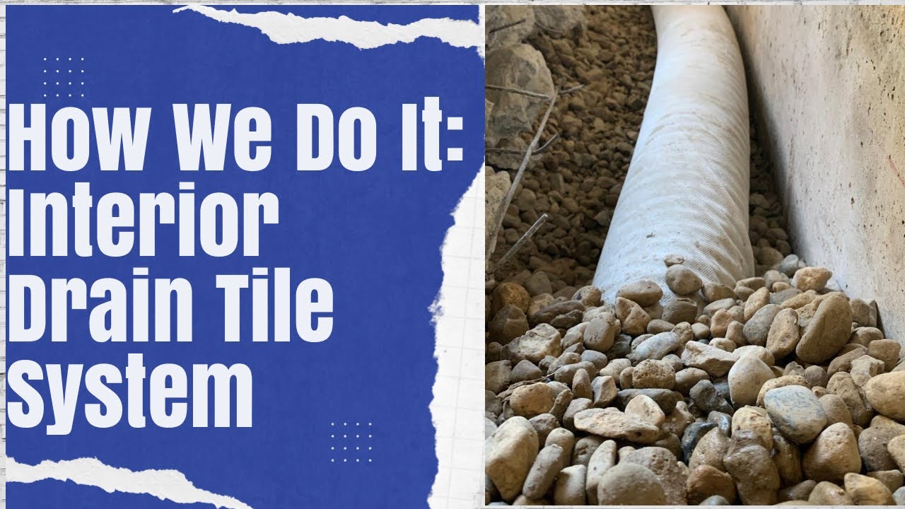 How We Do It: Interior Drain Tile System