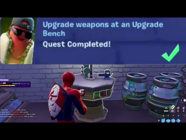 All Upgrade Bench locations in Fortnite Chapter 3 Season 4