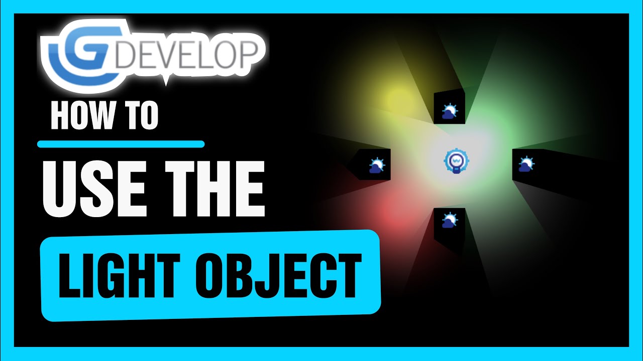 How To Use The Light Object  | GDevelop 5