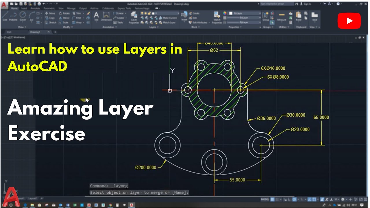 How to use Layers| AutoCAD Tutorial