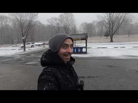Marsh Creek State Park Snow Storm Pennsylvania