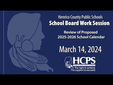 HCPS Staff Presentation-Proposed 2025-2026 School Calendar-March 14, 2024 School Board Work Session