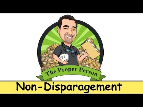 High Conflict Child Custody: Non-Disparagement