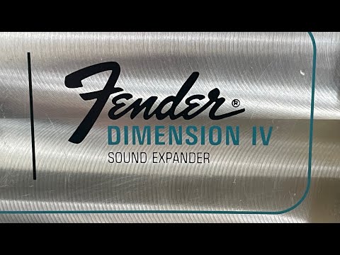 Fender Dimension IV Sound Expander 1968 - Black Tolex | Reverb UK