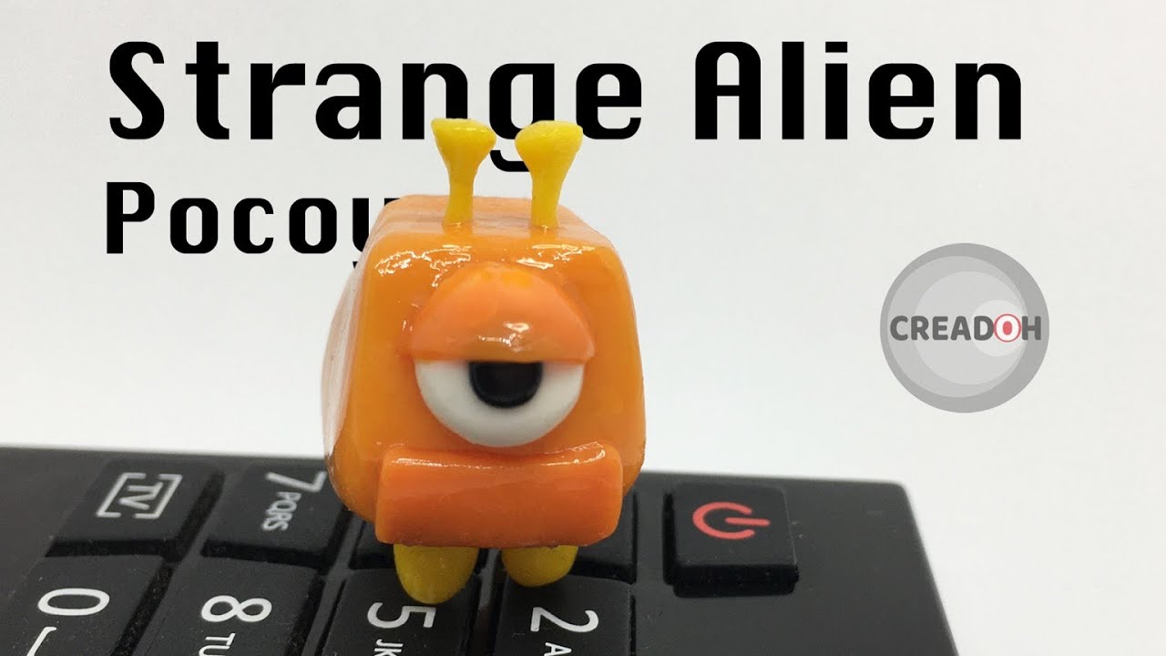 Strange Alien (Pocoyo) - Polymer clay tutorial