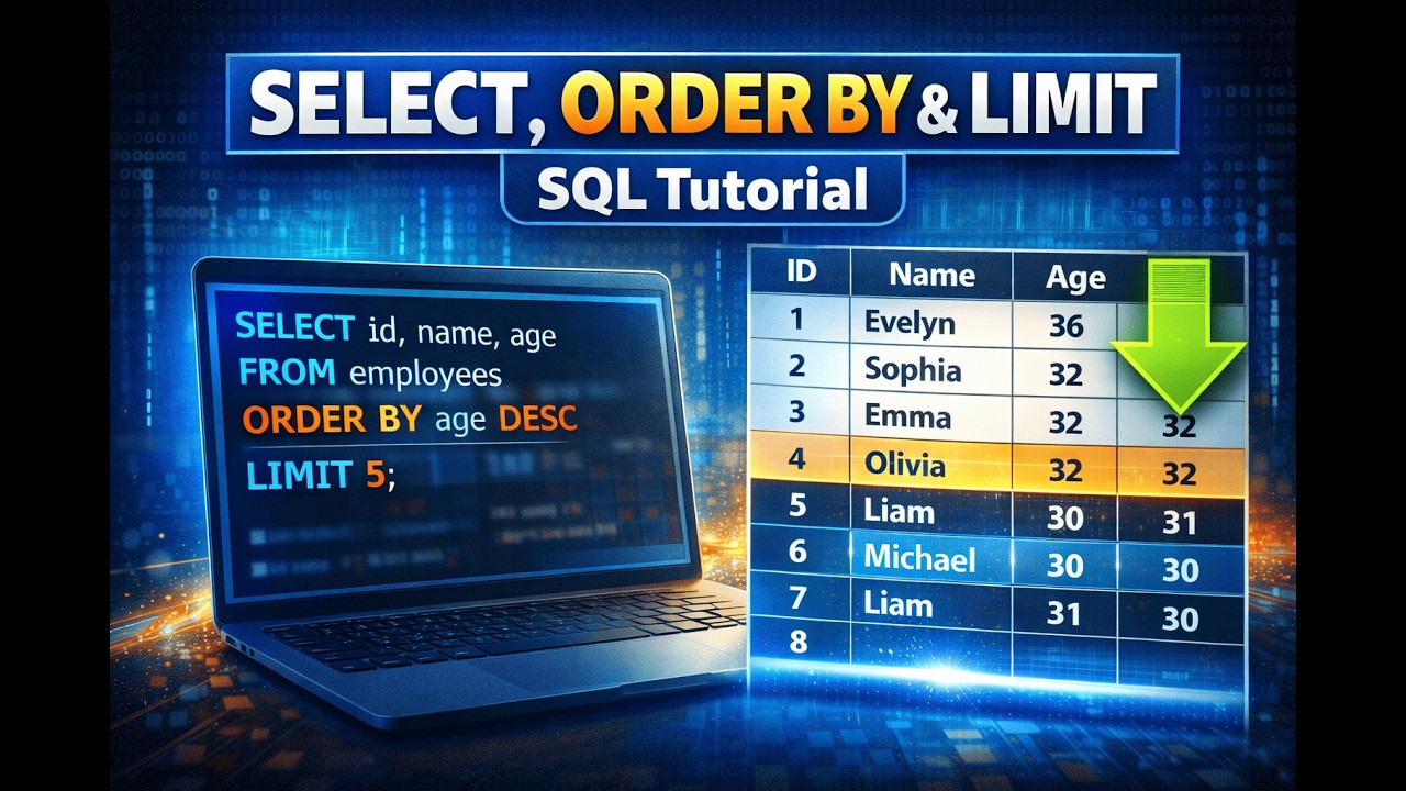 (Data engineering) SQL SELECT, ORDER BY & LIMIT Statements