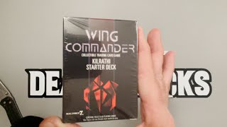 Dead Decks Unboxes Some Wing Commander Cards - Wing Commander CIC