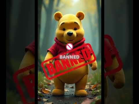 Why Is Winnie the Pooh BANNED in China?! 🐻🚫 #BannedInChina #WeirdFacts #Shorts