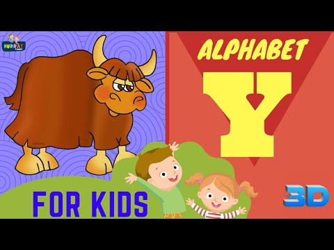 Alphabet Y - Sing The Words Starting With Letter Y | Hurray Toons