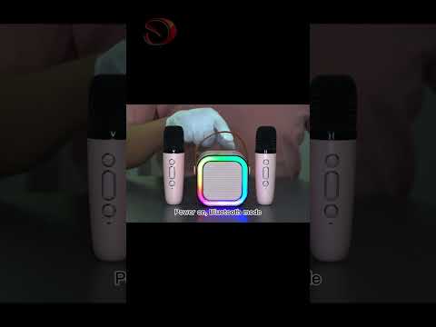 Mini Karaoke Speaker K12 – Portable Bluetooth Party Speaker with Mic!