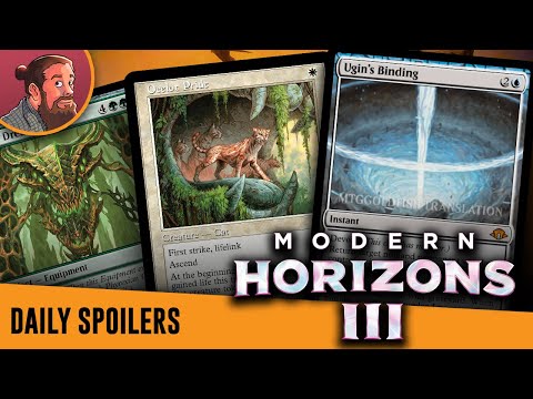 Modern Horizons 3 Spoilers: Free Cyclonic Rift, Mythic Cat, Dreadmaw Equipment and More! MTG