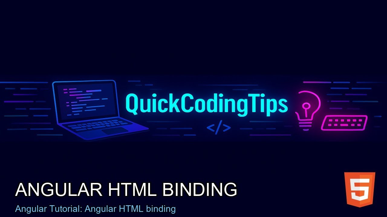Angular Tutorial: Angular HTML binding