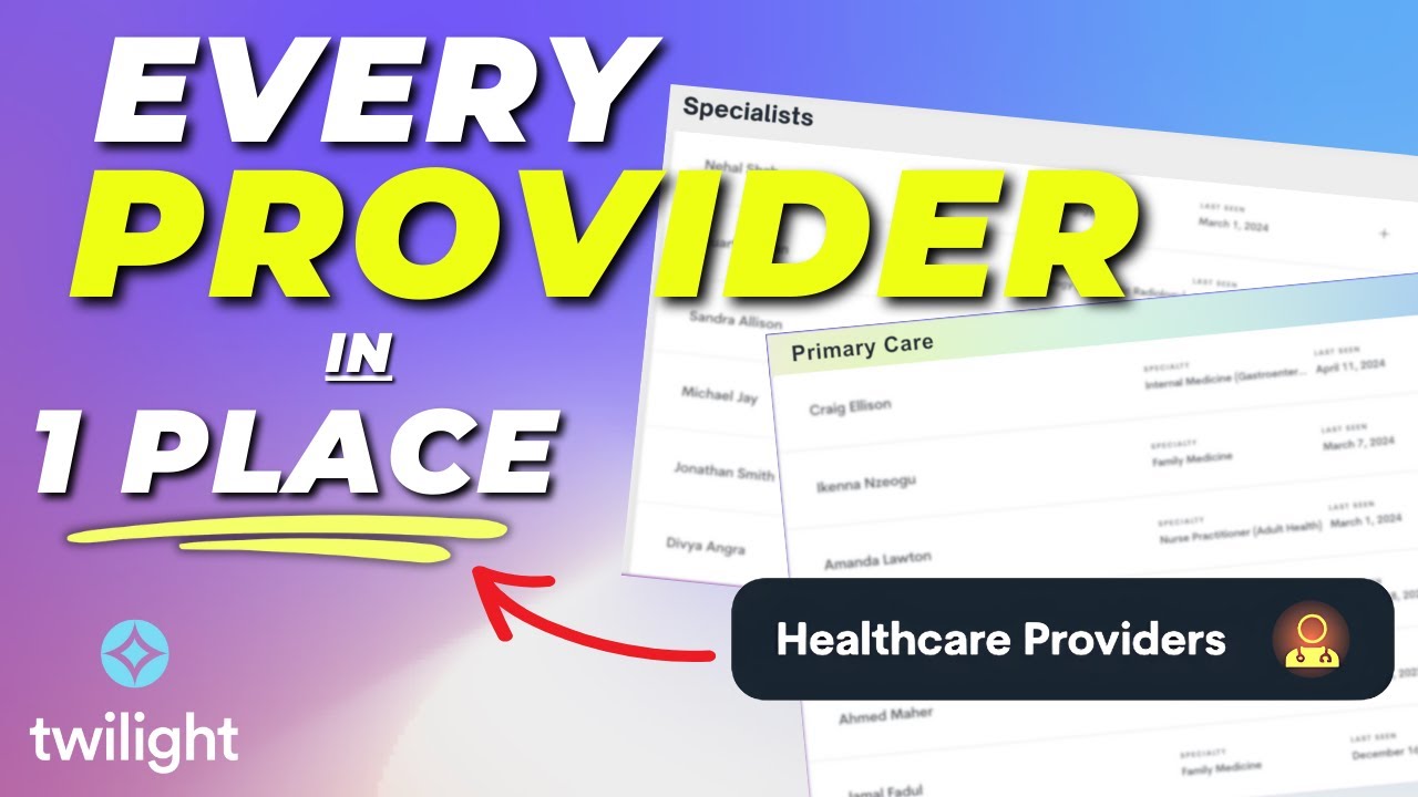 A Directory of Providers in 1 Place!  👉 (VALUABLE to YOU?) - the Illuminator for Medicare 2025