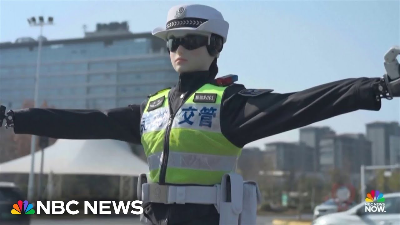 China rolls out robot cops in cities to push humanoid robots in daily life
