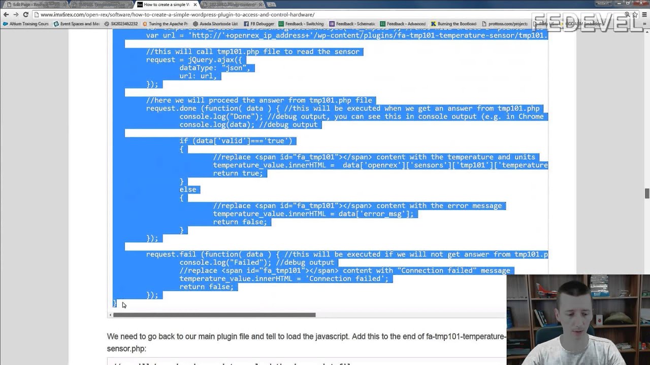 How to create a WordPress plugin to Access & Control Hardware