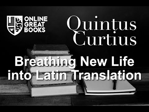 #7 - Quintus Curtius: Breathing New Life into Latin Translation