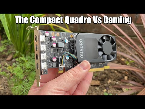 The Compact Quadro P620 - Can This Budget Pro GPU Play Games?