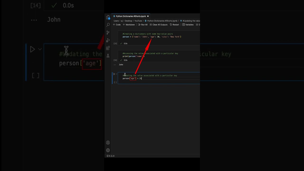Python DICTIONARY Explained ✅ in under 60 SECONDS 🤯‼️  #python #programming #coding  #tutorial