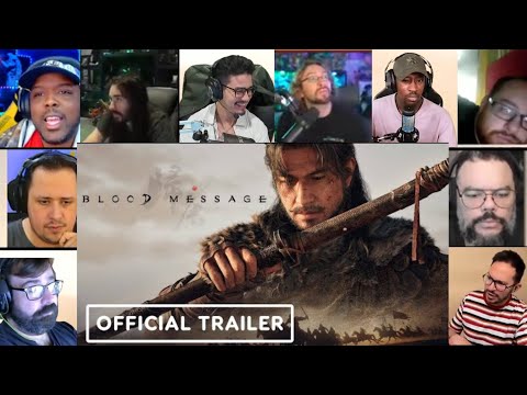 Blood Message - Official Reveal Trailer | REACTION MASHUP