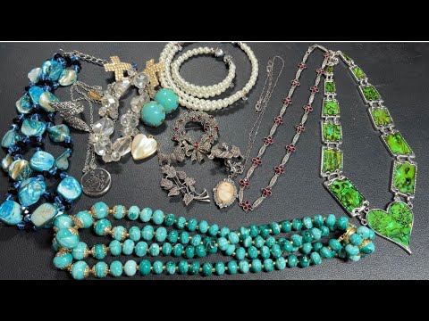 11/4 Vintage Sterling Silver Marcasite Jewelry plus Clearance Jewelry