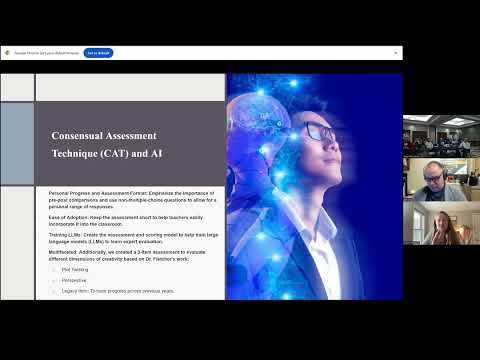 ABSEL 2025 presentation: Creativity and the Complexity Toolkit