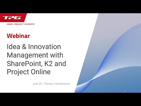 Idea & Innovation Management with SharePoint, K2 and Project Online