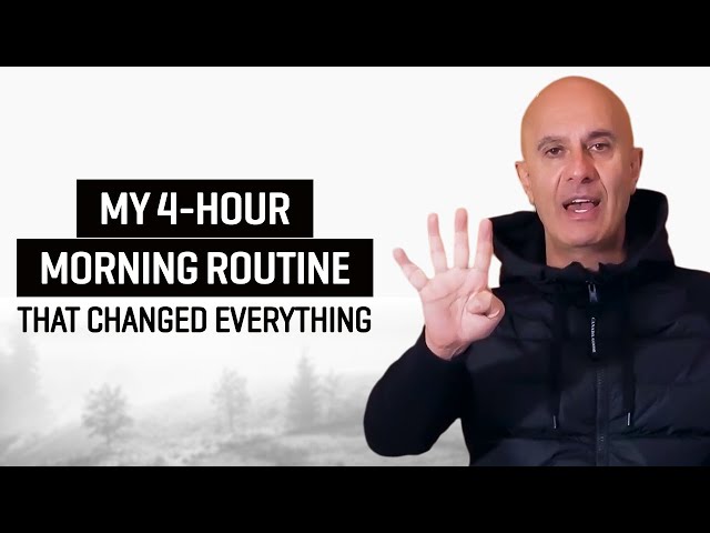 How Robin Sharma's 4-Hour Morning Routine Can Transform Your Life and ...