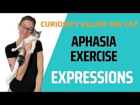 Aphasia Speech Therapy at Home - Expression Completion