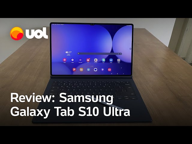 Galaxy Tab S10 Ultra é bom? Veja teste com o tablet da Samsung