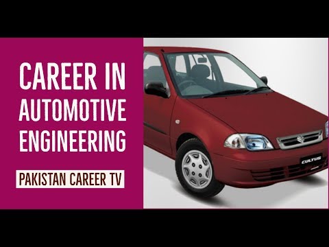 Career In Automotive Engineering