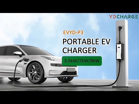 Plug In Anywhere – YDcharge Portable EV Charger with Smart Safety & Custom Branding