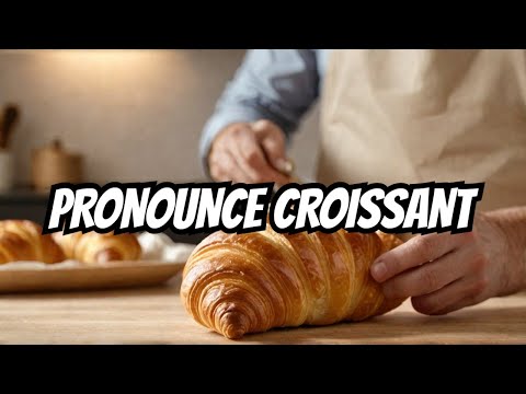 How to Pronounce Croissant Like a Native (American English) 🥐✨