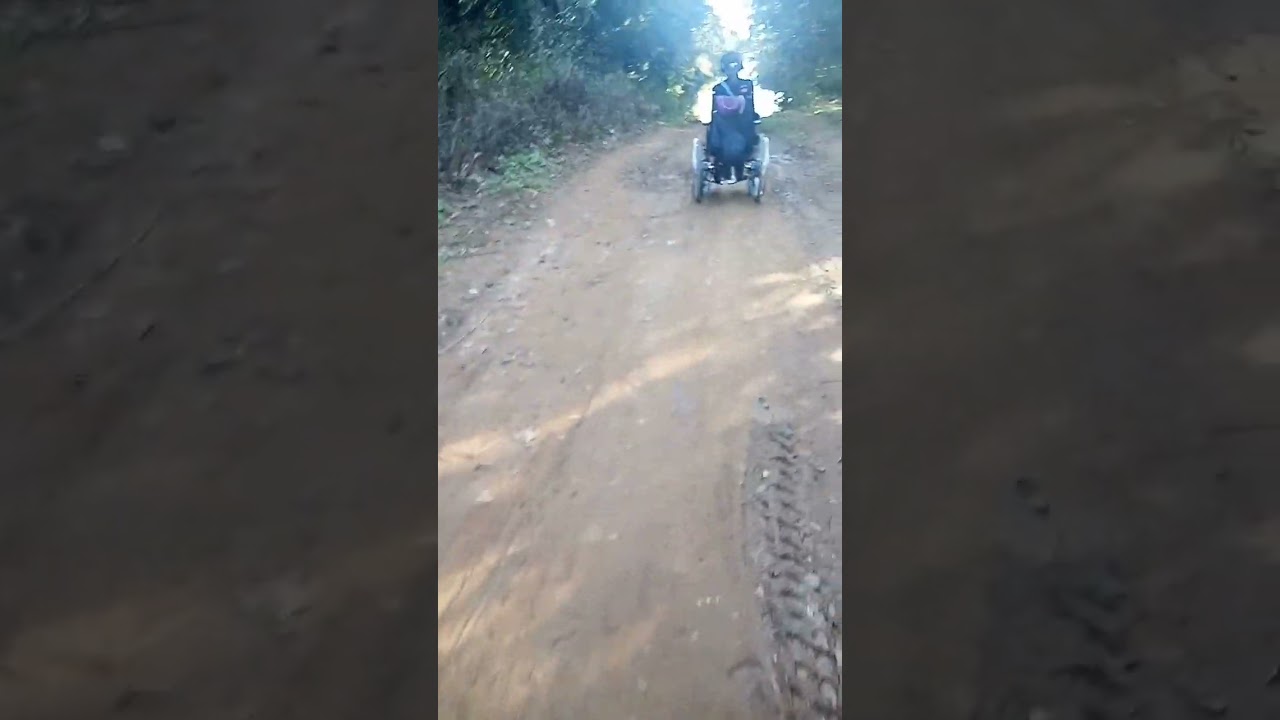 Alber e-fix 35 with large front castors - Goes over absolutely everything! #wheelchair #e-fix35