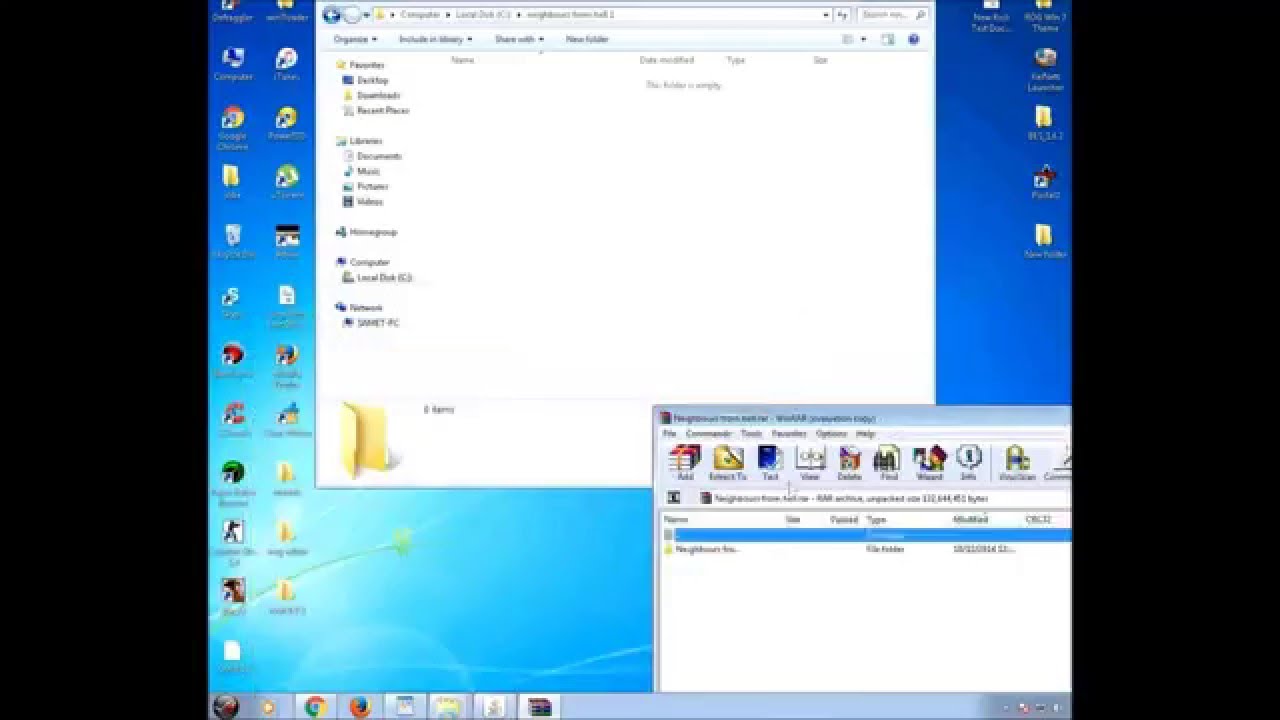How to download and install neghbours from hell 1