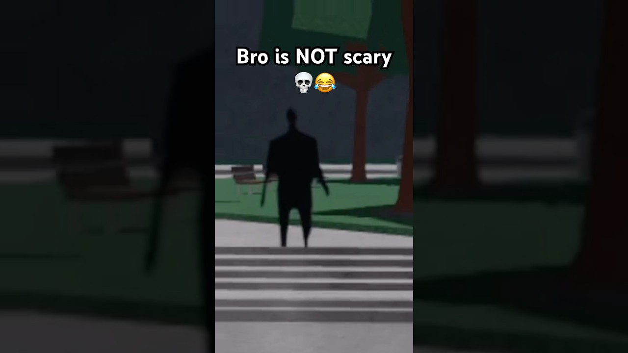 Bro is NOT Scary 💀😂 The Strongest Battlegrounds ROBLOX #shorts