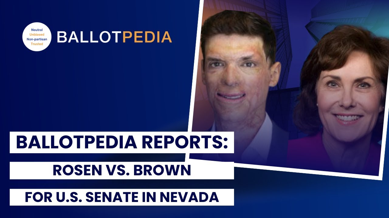 Election 2024 Jacky Rosen & Sam Brown compete in Nevada's U.S. Senate election