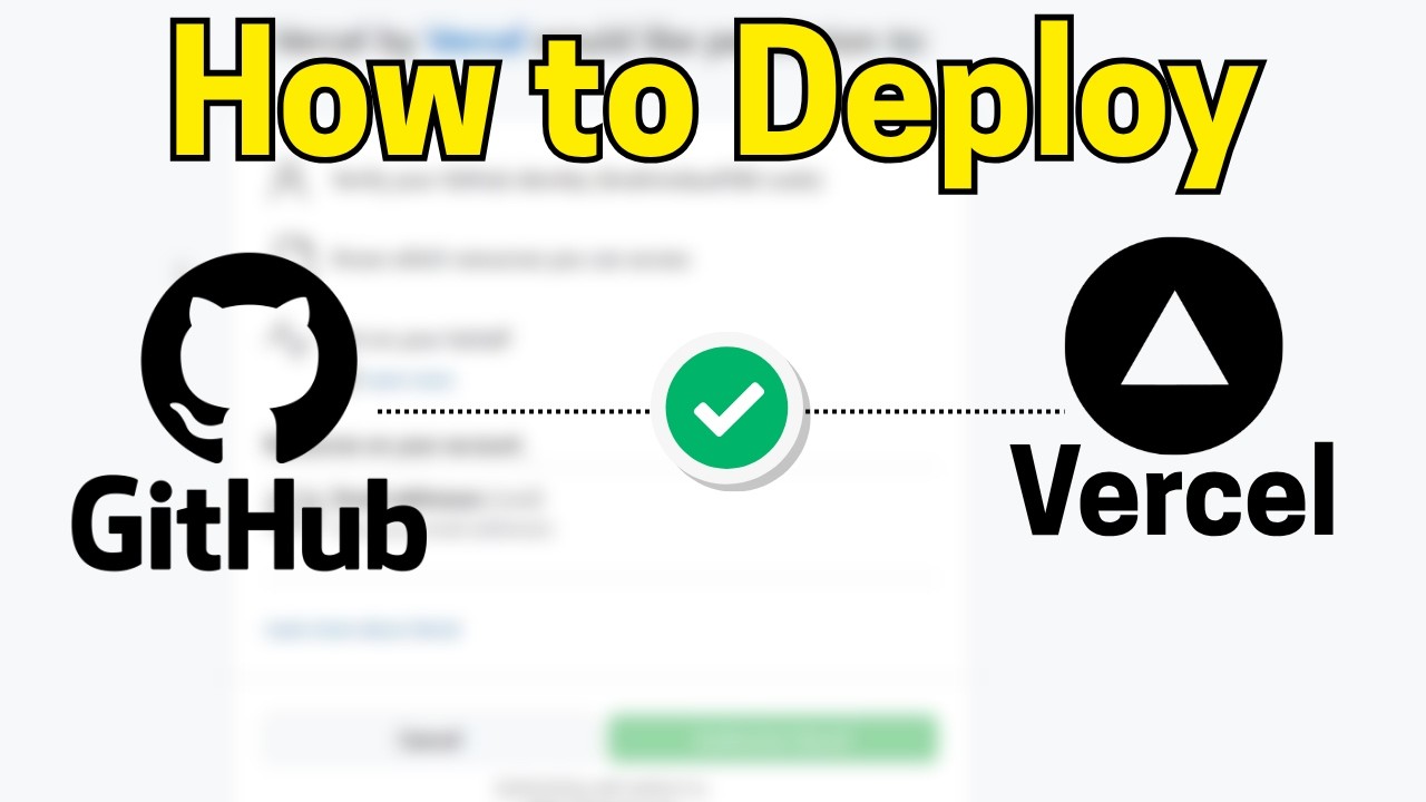 How To Deploy GitHub Project on Vercel (2026) | Step-by-Step Guide