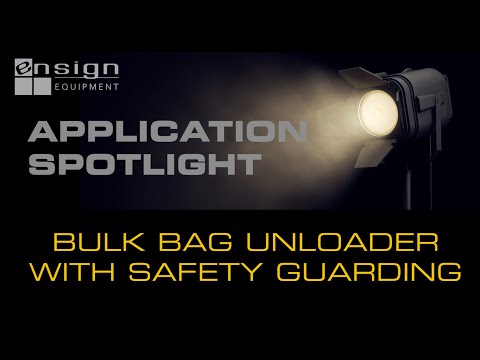 Bulk Bag Unloader With Safety Guarding