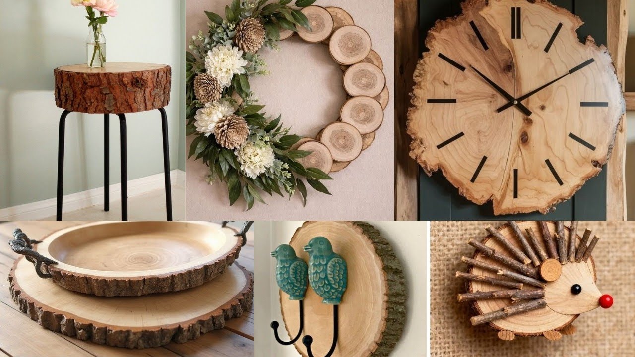 Creative Wood Slice Crafts for You