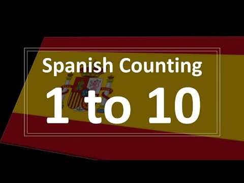 Pronounce Numbers 1-10 in Spanish Counting