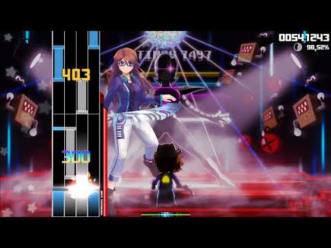 Death by Glamour [Medium 4K] - osu!mania Beatmap Preview