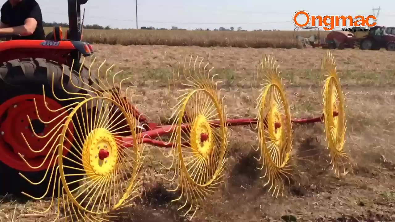 Sitrex Finger Rake Demonstration