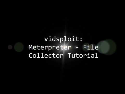Searching for files with Meterpreter