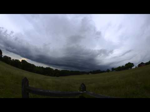 Storms moving from Spartanburg SC 29 May 2015