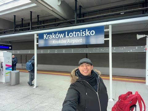 How to Use the Train Ticket Machine at the Krakow Airport going to the Krakow City Main Station