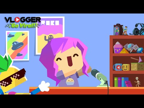 Vlogger Go Viral - Clicker Game & Vlog Simulator for iPhone and Android (Girl)