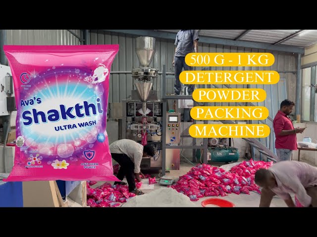 Detergent Powder Packing Machines - Washing Powder Packing Machine ...