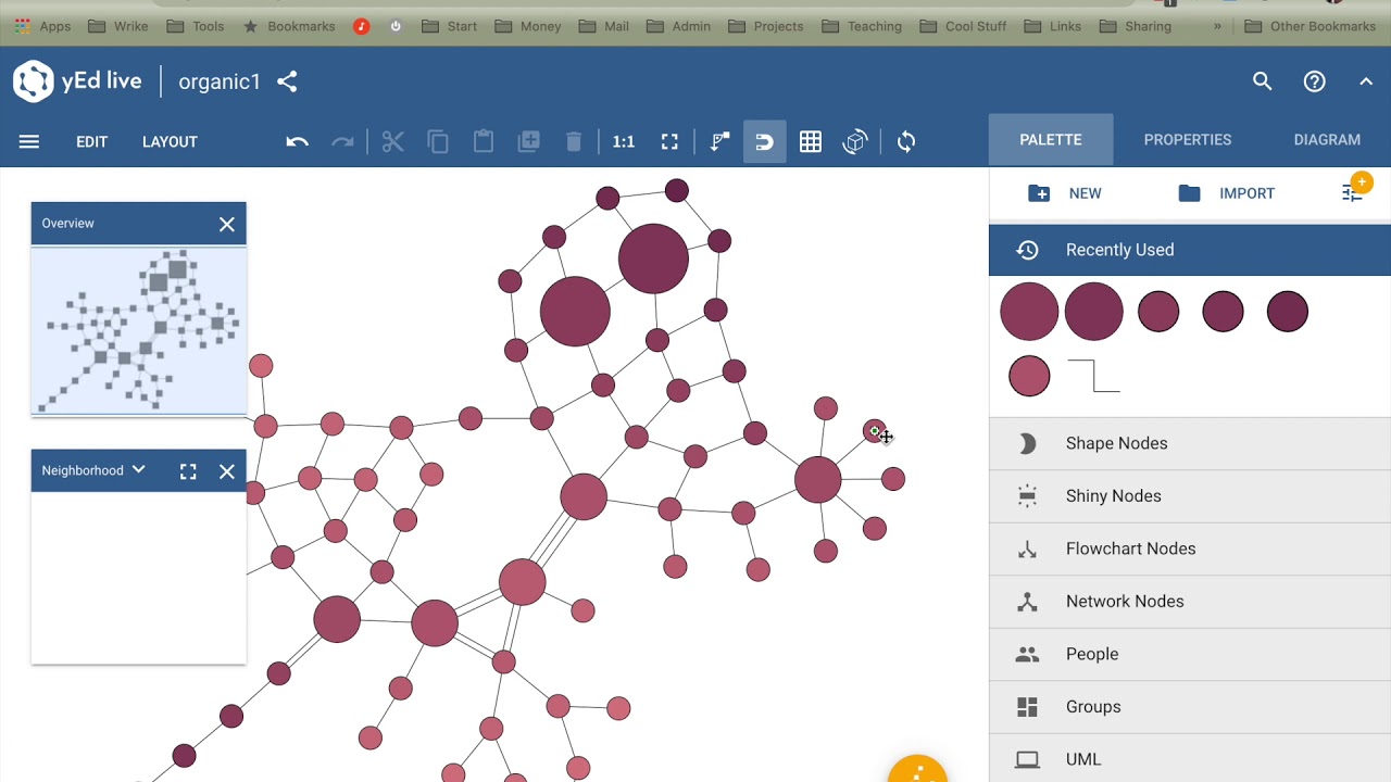 yEd github chrome extension