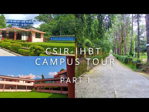 Research Institute in the Himalayas!! | CSIR-IHBT Campus Tour Part 1 | Palampur, Himachal Pradesh