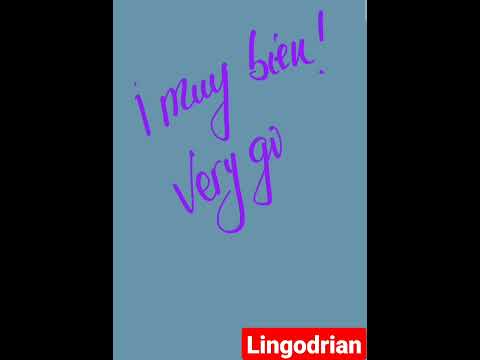 ¡Muy bien! Very good! #aprendeespañol #spanishclass #learningspanish #español #spanishlessons